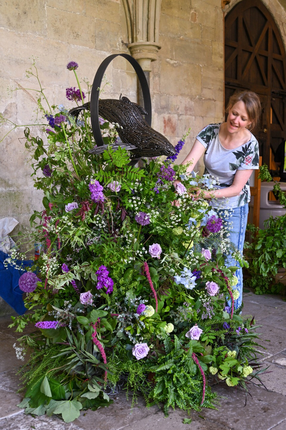 Salisbury Cathedral, Wiltshire - 2022 Flower Festival (02) ©Photo ...