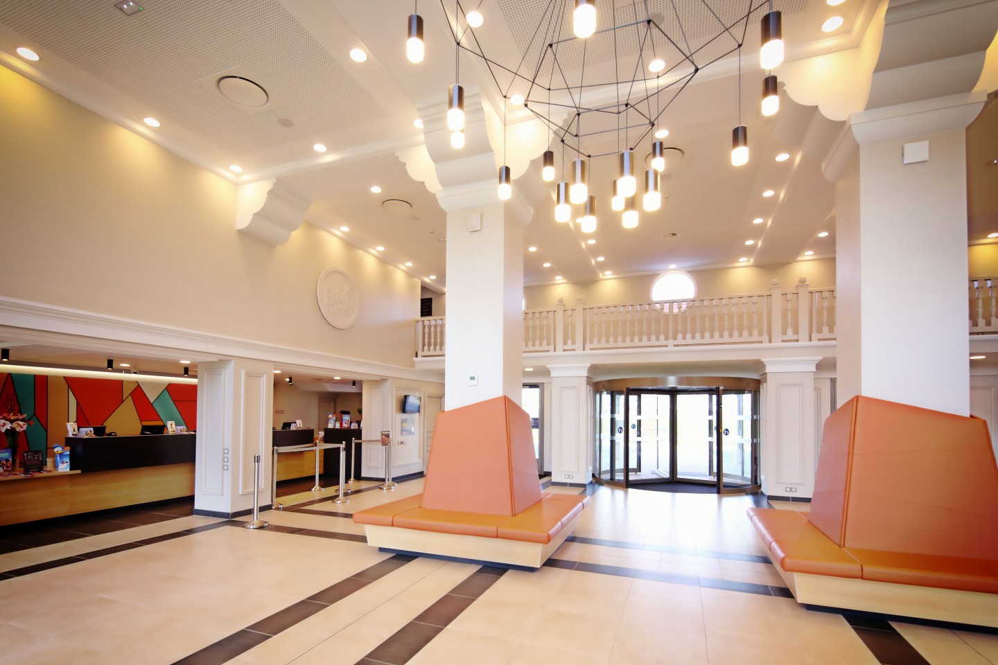 Reception Area at the B&B Hotel - Greatdays Group Travel