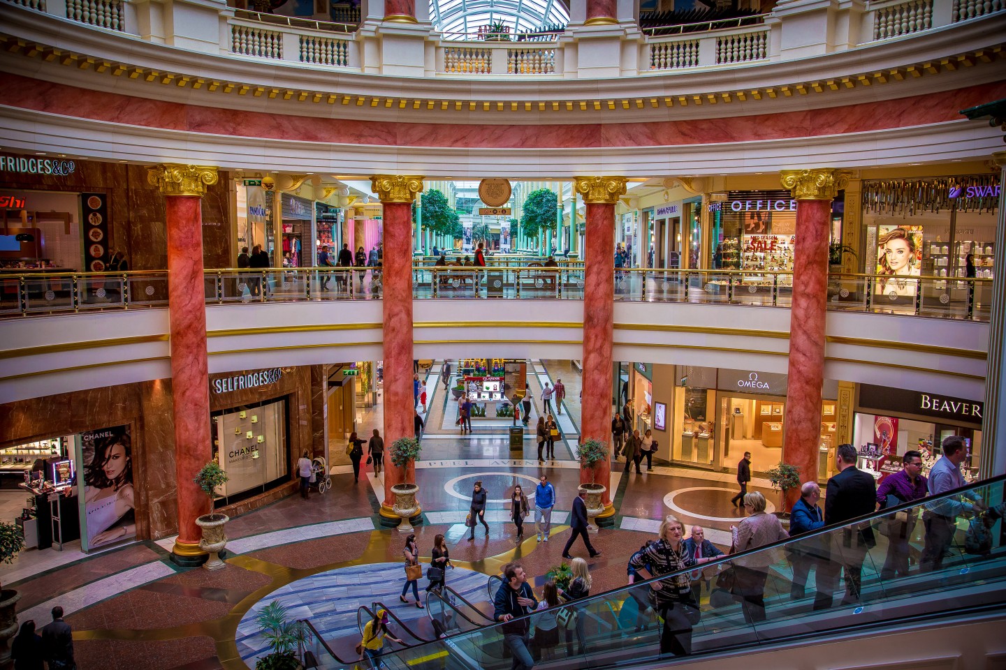 Main Dome ©The Intu Trafford Centre - Greatdays Group Travel