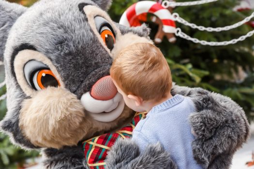 Thumper meet and greet at Christmas (N022108) © Disney EXPIRES 06.11. ...